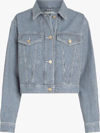 Tommy Hilfiger Veste en jean cropp&eacute; &agrave; rayures