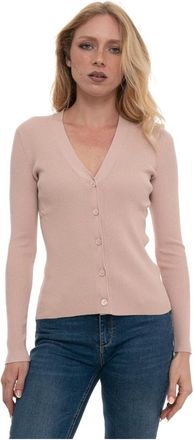 Max Mara Cardigan Gabriel - Femme - Pulls - Rose - Taille: 40 FR
