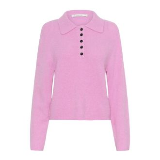 Gestuz Femme, Tops, Rose, Taille: 34 FR Gzalpha Polo Pullover