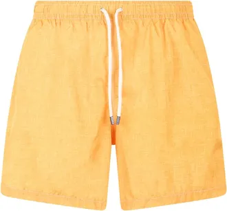 Fedeli Homme, Maillots de bain, Jaune, Taille: 2XL Short de plage l&eacute;ger et respirant