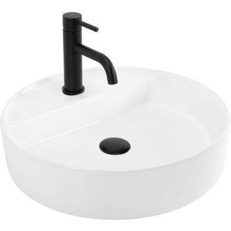 Rea aufsatzwaschbecken ronda white