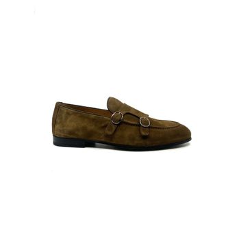 Triver Flight Homme, Chaussures, Beige, Taille: 43 1/2 EU Mocassin Double Boucles