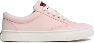 Tommy Jeans Sneakers aus Stoff Tommy Jeans Lace Up Nylon EN0EN02157 Rosa