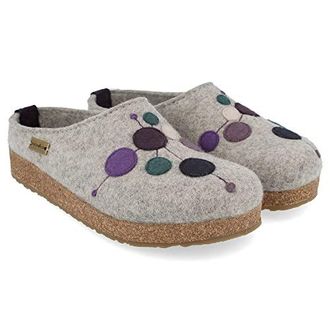 Haflinger Chaussons Mixte Adulte Grizzly Faible 731086, Pointure:42 EU, La Couleur:Multicolore