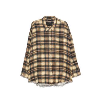 R13 Frayed-hem Shirt