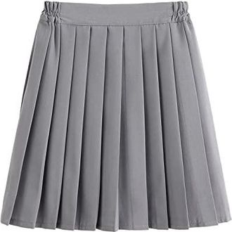 Generic Jupe plissée courte pour femme - Jupe plissée pour femme - Mini jupe de tennis pour femme - Mini jupe dété rockabilly - Jupe dété plissée - Jupe swing