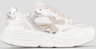 Alexander Smith Storm Woman in white and pink leather and mesh