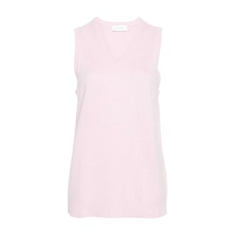 Sportmax Femme, Pulls, Rose, Taille: 38 FR V-neck Tricots
