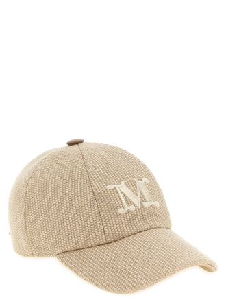 Max Mara Womens Beige Cotton Cap (baseball Hat)