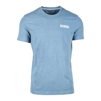 Dirk Bikkembergs Homme, Tops, Bleu, Taille: M T-Chemises