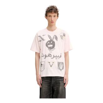 Neighborhood NH. TEE Ss-17 - Homme - Tops - Rose - Taille: XL