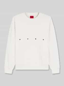 HUGO BOSS Oversize Sweatshirt mit R&uuml;cken-Print