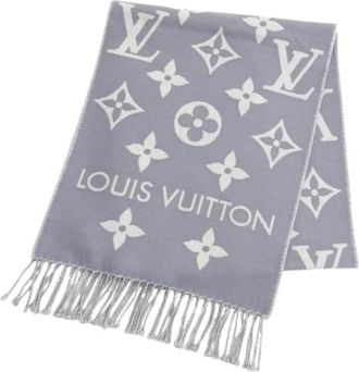 Louis Vuitton Pre-owned Stole - Femme - Pre-owned - Gris - Taille: ONE Size
