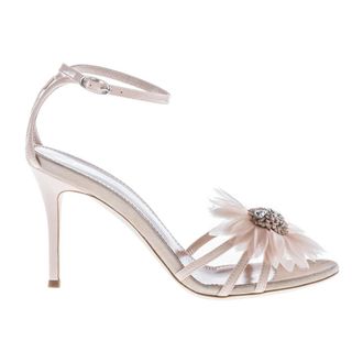 Giuseppe Zanotti Rosa & Lila Gardenia Blumenschuhe - - Shoes - Damen - Rosa - 38 1/2 EU