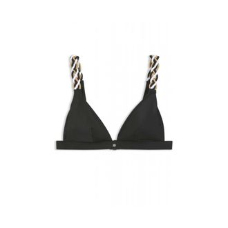 HUGO BOSS Femme, Maillots de bain, Noir, Taille: 42 FR Pure Triangle Bikini Top