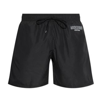 Moschino Homme, Maillots de bain, Noir, Taille: 2XL Short de bain