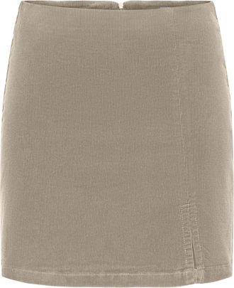 Only Onlflora Hw Cord Short Slit Skirt PNT