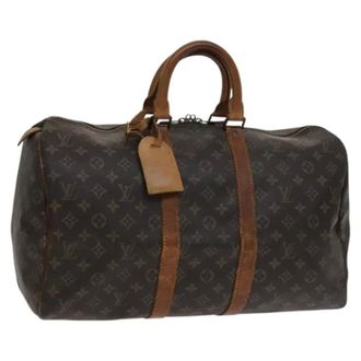 Louis Vuitton Pre-owned Toile sacs-louis-vuitton - Femme - Pre-owned - Brun - Taille: ONE Size