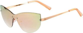Guess Femme, Accessoires, Jaune, Taille: ONE Size Injected Lunettes de soleil