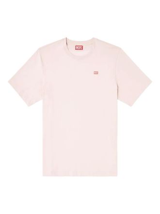 Diesel It-Adjust-V10 T-Shirt mit Logo - Rosa