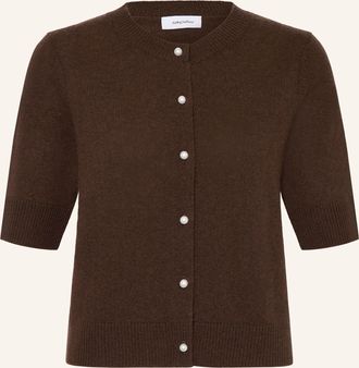 Darling Harbour Darling Harbour Strickjacke Mit Cashmere Und 3/4-Arm braun