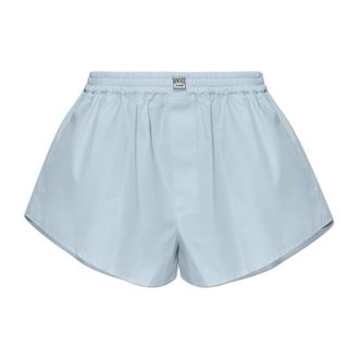 Maison Margiela Logo Shorts - - Shorts - Damen - Blau - XS