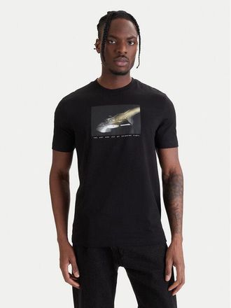 HUGO BOSS T-Shirt Dj 50561846 Schwarz Regular Fit