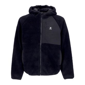 Element Zip Hoodie - Streetwear Wolfe - - Sport - Herren - Schwarzk - XL