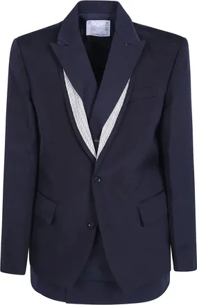 sacai Herren, Jacken, Schwarzk, MGr&ouml;&szlig;e