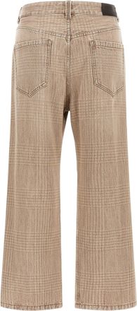 Brunello Cucinelli Prince of Wales Jeans - Beige