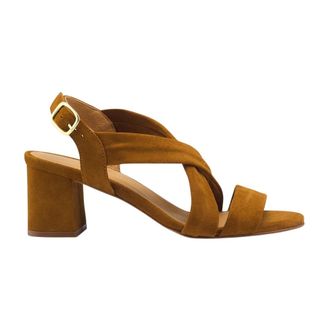 Cosmoparis Femme, Chaussures, Brun, Taille: 38 EU Sandales &agrave; Talons Hauts Vizzo