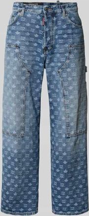 Dsquared2 Baggy Fit Jeans aus reiner Baumwolle