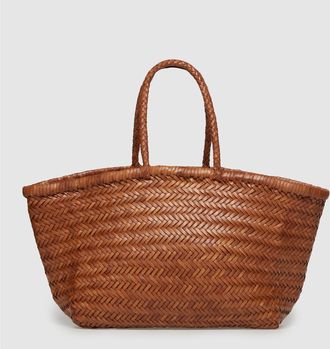 Dragon Diffusion Sac Bamboo Triple Jump Cuir Tan