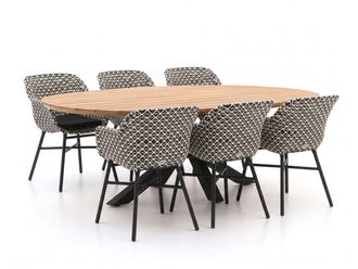 Hartman Hartman Delphine/Stephanie 240cm dining tuinset 7-delig