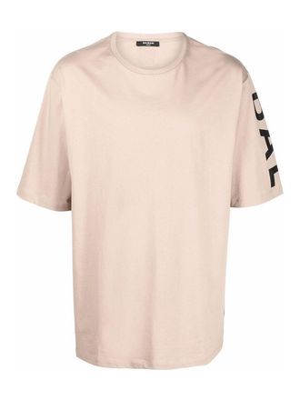 Balmain Pull Col Rond - Beige