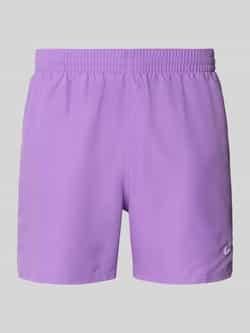 Nike Badeshorts mit Logo-Stitching und Eingrifftaschen