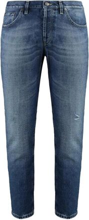 Dondup Homme, Jeans, Bleu, Taille: W34 Jean en denim coupe droite