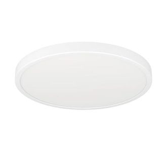Eglo connect.z Plafonnier LED connect&eacute; pour salle de bains Fueva 6-Z, &Oslash; 38,9 cm, ZigBee, App et commande vocale Alexa, blanc chaud-blanc froid, intensit&eacute; l