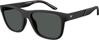 Emporio Armani Homme, Accessoires, Noir, Taille: 56 MM Ea4243 5001T3 Lunettes de soleil