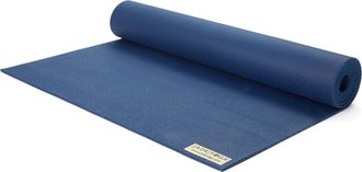 JadeYoga Harmony rutschfeste Naturkautschuk Yogamatte (5mm, 173cm) dunkelblau