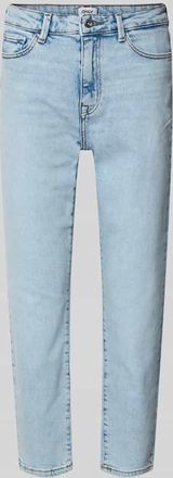 Only Straight Fit Jeans aus Baumwoll-Mix Modell EMILY
