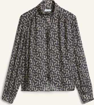 Marc O'Polo Marc Opolo Blusenshirt grau