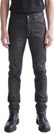 Giorgio Brato 5 pocket Skinny Pants in Lambskin