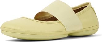 Camper Right Nina, Women Moccasin/Ballerina, Lt/Pastel Yellow, 38, (EU)