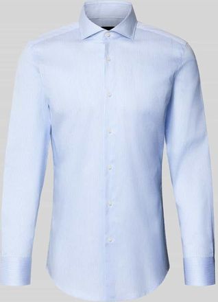 HUGO BOSS Slim Fit Businesshemd aus Baumwoll-Mix Modell HANK