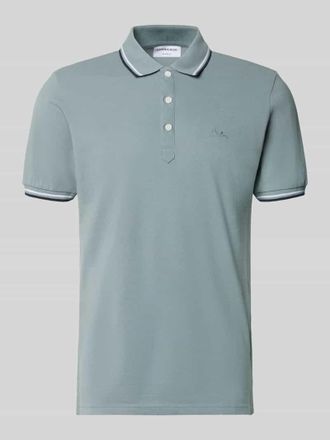 Lindbergh Relaxed Fit Poloshirt mit Kontraststreifen