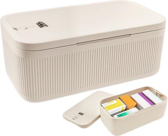 Generic Kleine Aufbewahrungsbox mit Zahlenschloss - Tragbarer Behälter mit sicherem Schloss, Geeignet für Medikamente, Lebensmittel,Schlüsselnd effektive Sich