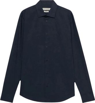 Trussardi Homme, Chemises, Bleu, Taille: M Chemise Popeline Stretch Coupe Slim