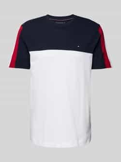 Tommy Hilfiger T-Shirt mit Logo-Stitching