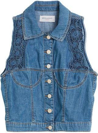 Ermanno Scervino MANTEAUX - Manteaux en jean sur YOOX.COM